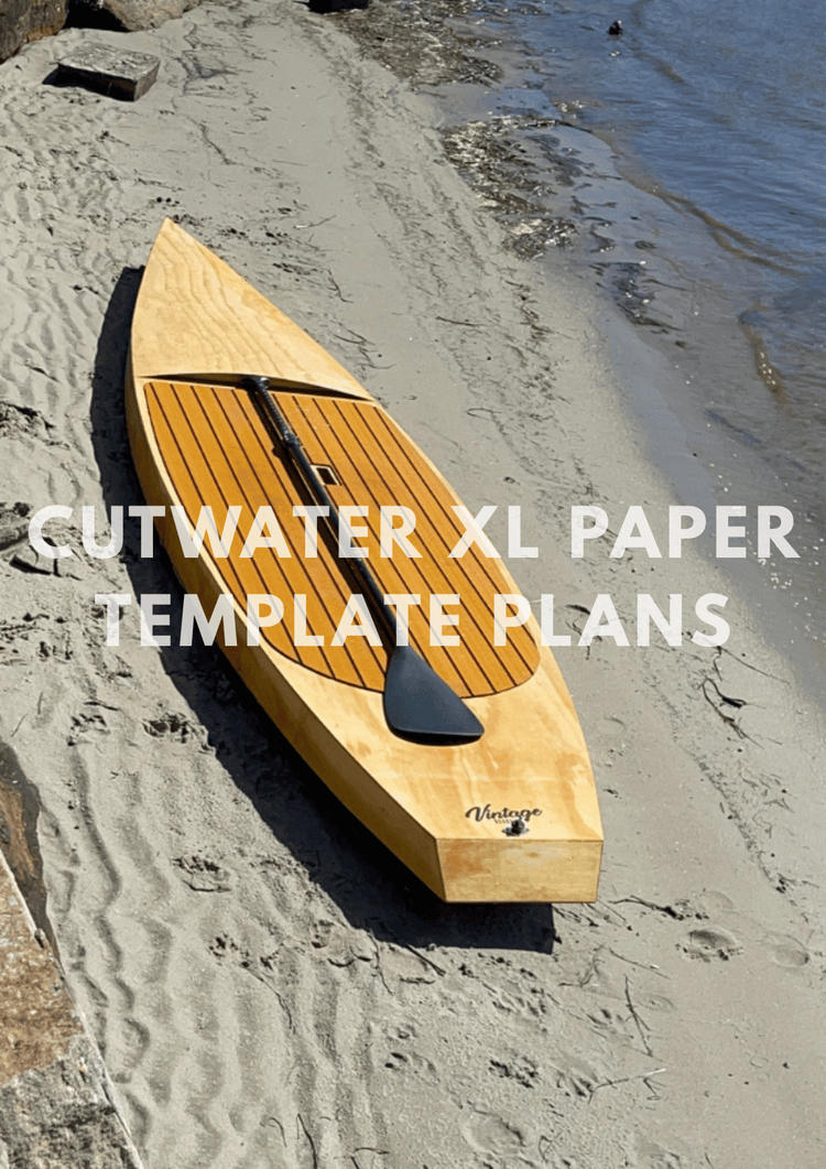 The Cutwater classic plywood paddle board – Vintage Board Co.