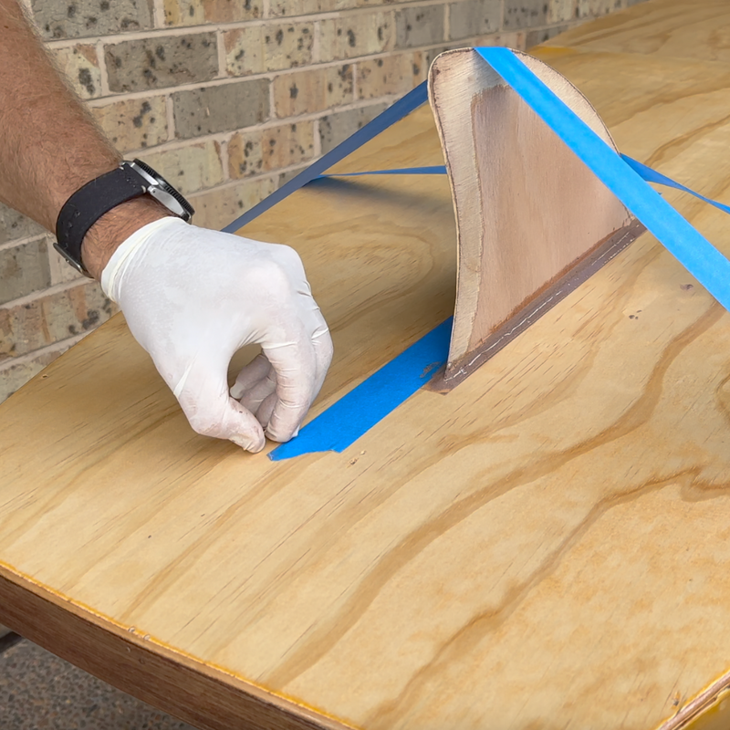 Wombat wooden plywood paddle board plans – Vintage Board Co.