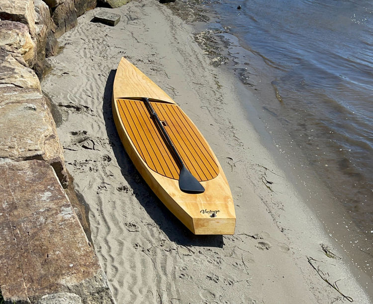 The Cutwater classic plywood paddle board – Vintage Board Co.